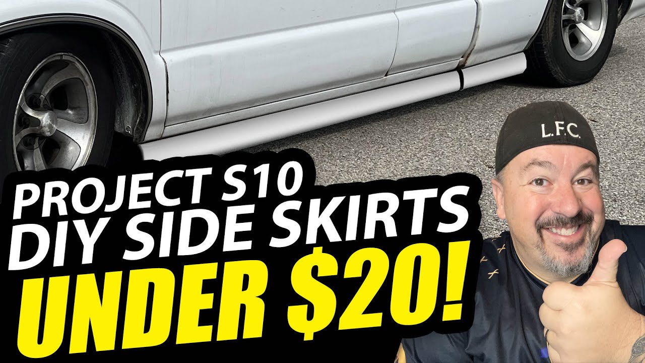DIY GROUND EFFECTS SIDE SKIRTS for Under $20! Budget Build in full ...