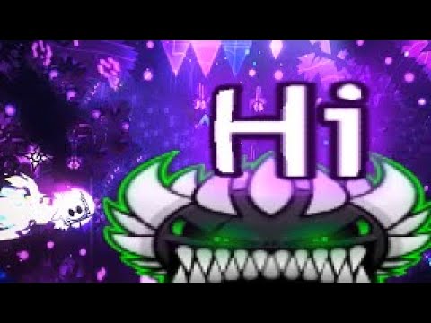 Hi 100% (Insane Demon) by KrmaL | Geometry Dash - YouTube