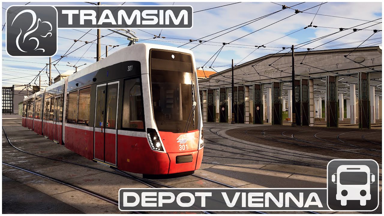 TramSim - Depot Vienna - YouTube