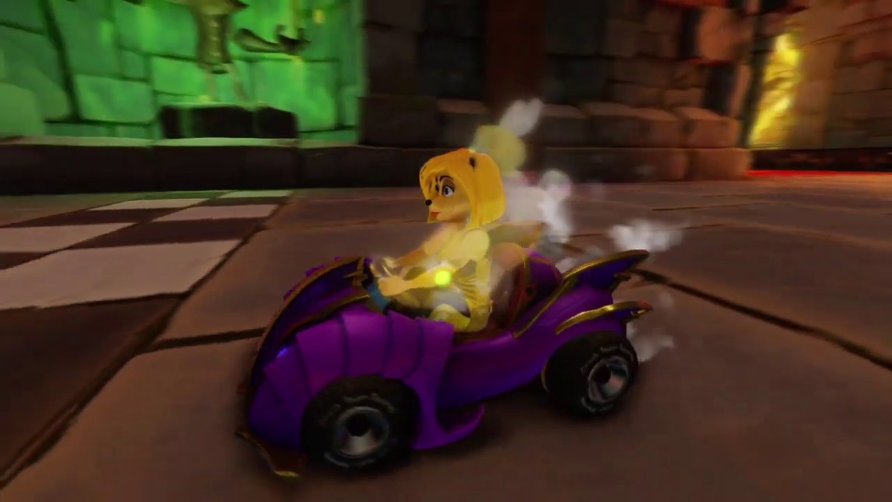 Crash Team Racing Nitro Fueled - Cortex Castle N. Tropy Time Trial ...