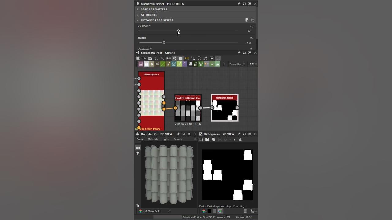 Substance 3D Quick Tip: Using the Flood Fill To Random Grayscale to create a mask. - YouTube