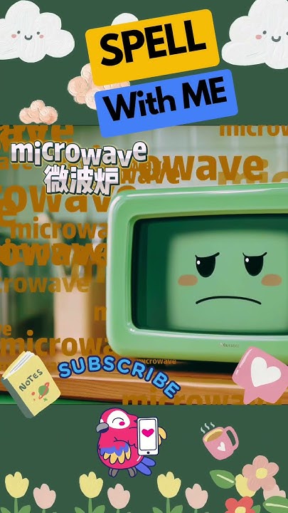 Spell with me - Fast Vocabulary - MICROWAVE #shorts #viralshorts # ...