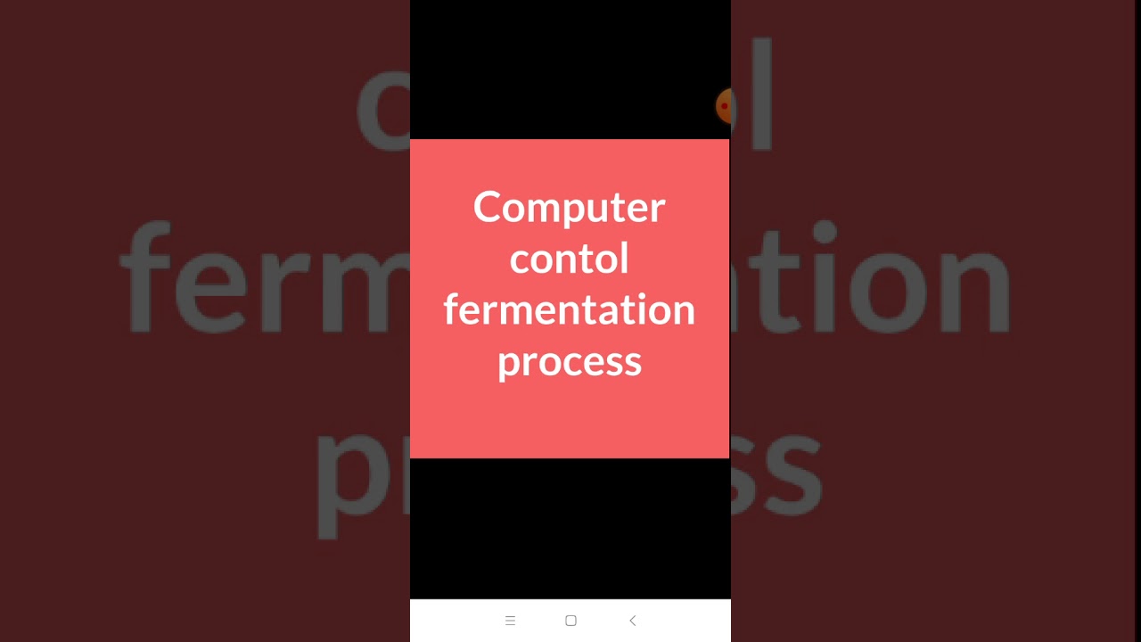 Computer control fermentation process( analog computer) - YouTube