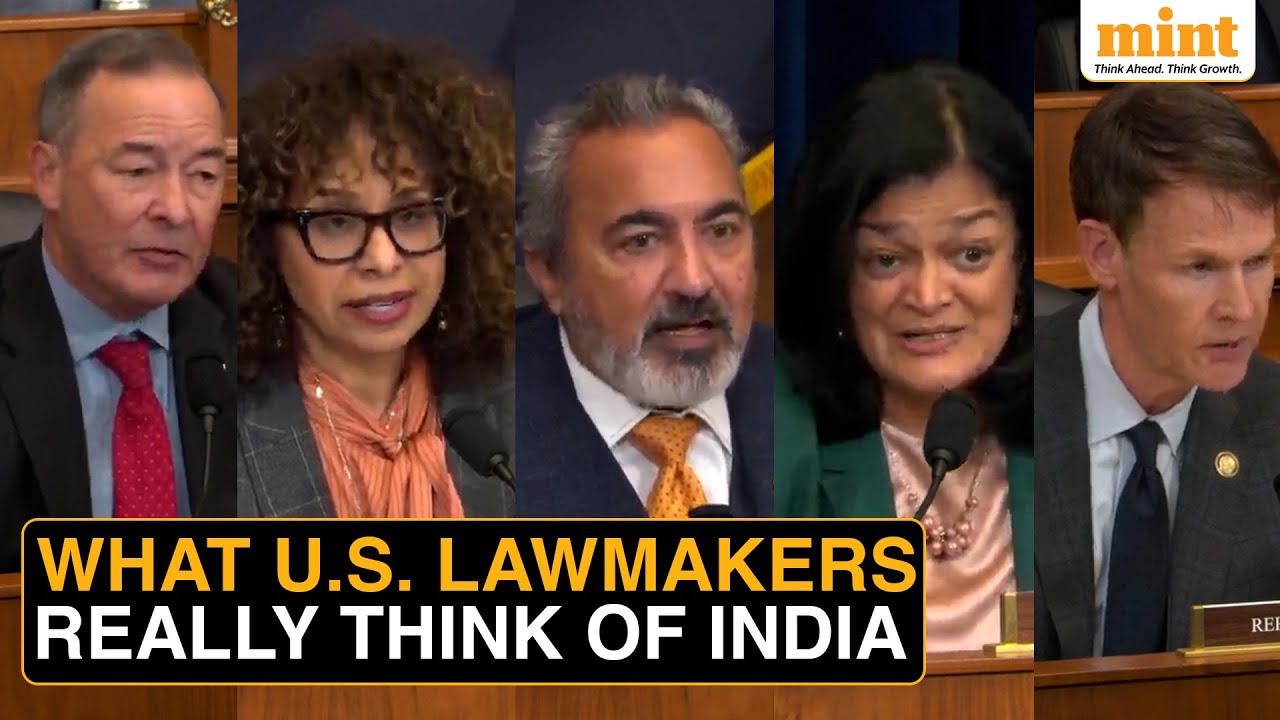 In 15 Minutes, Watch How U.S. Lawmakers On Both Sides Feel About India ...