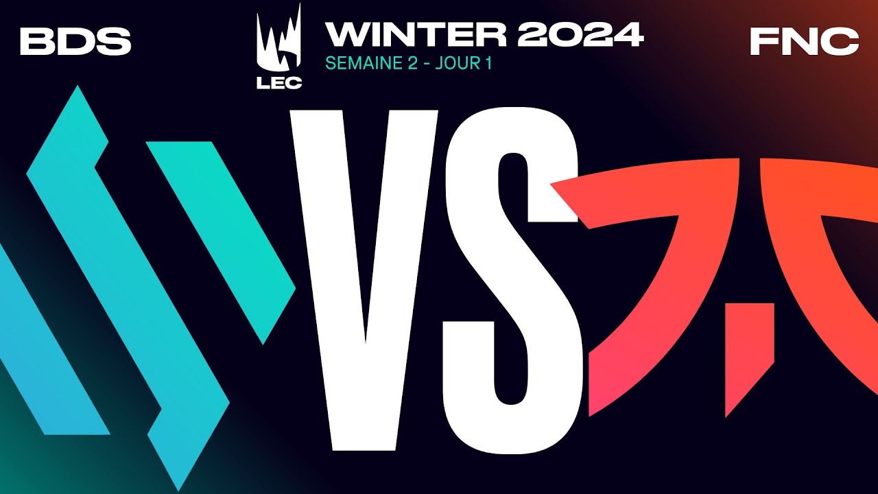LEC Winter 2024 W2D1 | BDS vs FNC - YouTube