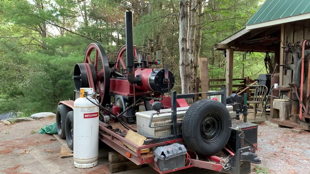Oilfield Engine 1903 Patton Bros - YouTube