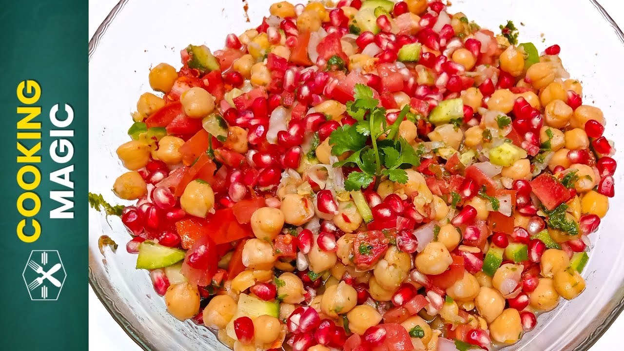 Easy Chana Chaat Recipe | Street Food Recipe | Cooking Magic - YouTube