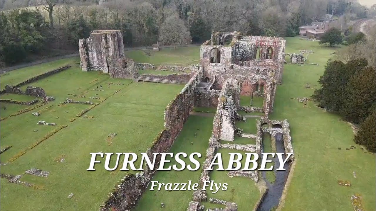 Furness Abbey - Barrow-in-Furness - Drone Footage - YouTube