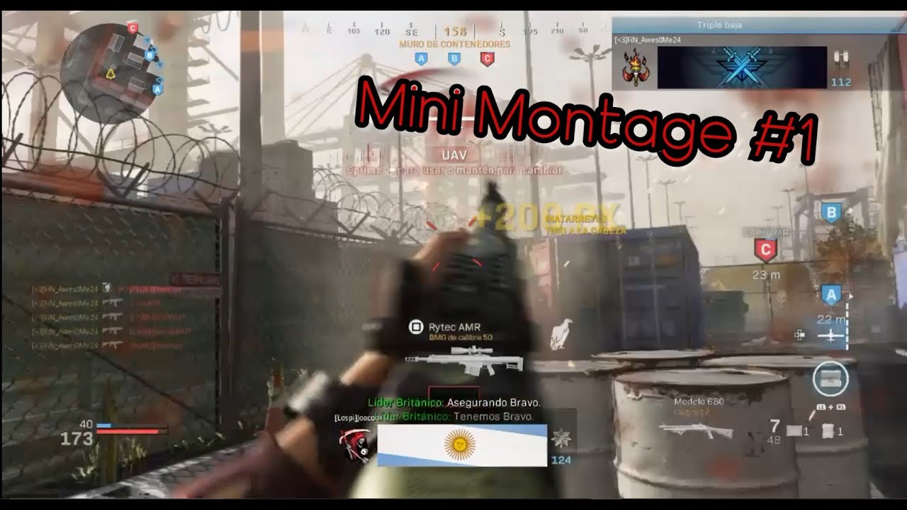 Minitage #1 Call Of Duty Modern Warfare PS4 || FiN_Awes0Me24 - YouTube