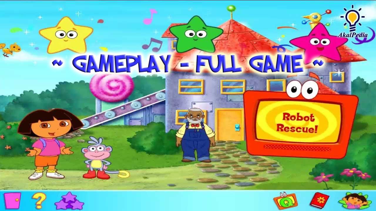 GamePlay - Episode 24 - Robot Rescue! - Dora the Explorer™: Click ...