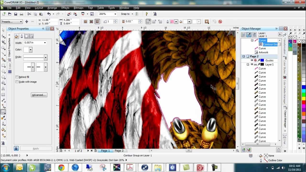 Corel Draw - working with bitmaps - Part I - YouTube