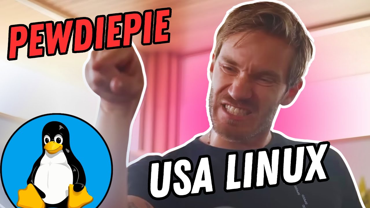 5 RAZÕES DO PORQUE O PEWDIEPIE USA LINUX - YouTube