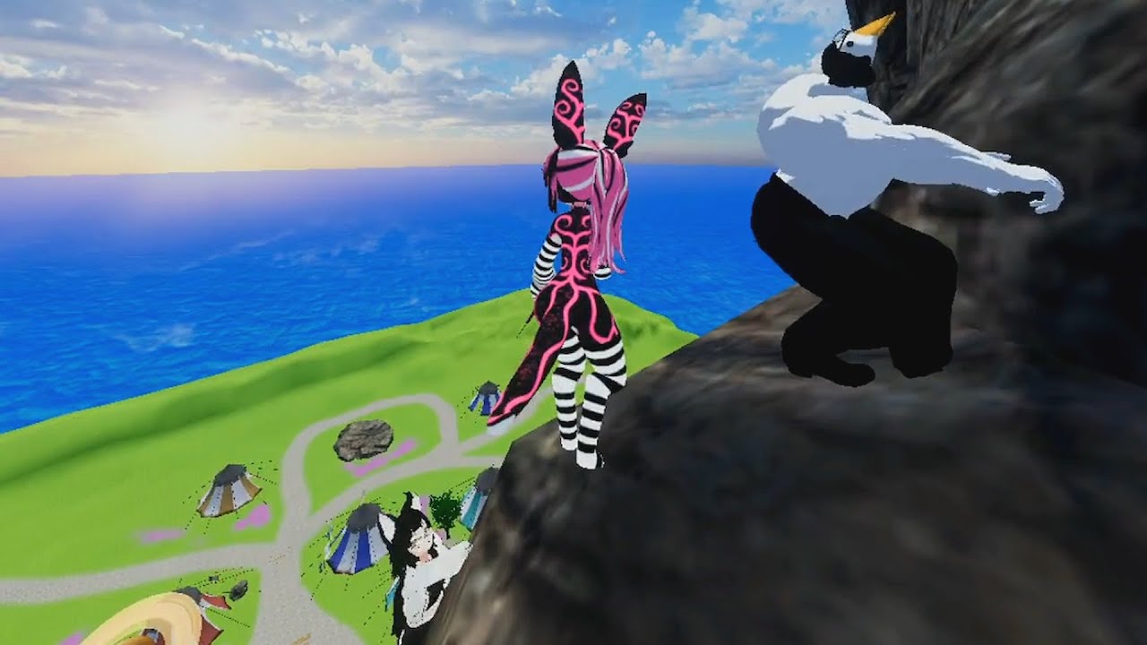 VRChat | Залазимо на гору 6000 метрів у світі Climbing Carnival - YouTube