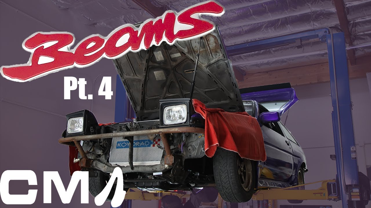 AE86 BEAMS Swap Pt4 : Headers and Headaches! - YouTube