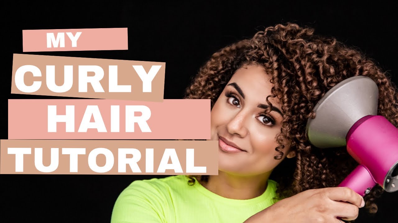 Mijn curly hair tutorial inclusief tips-Batoel - YouTube