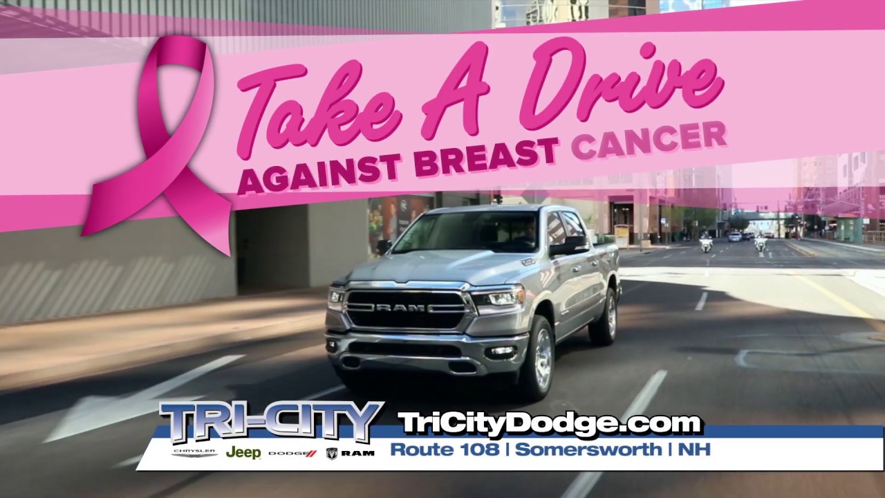 Take a Drive Against Breast Cancer with Tri-City CDJR - YouTube
