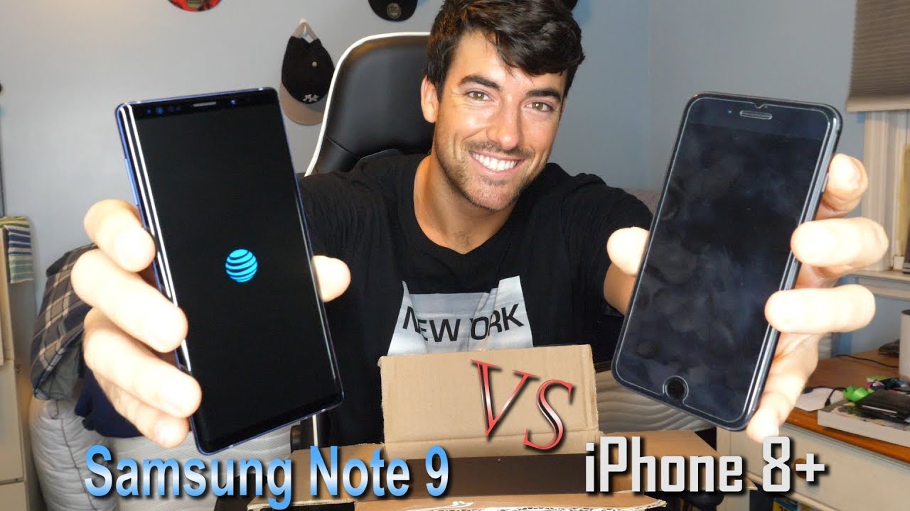 Samsung Galaxy Note 9 UNBOXING and FIRST REVIEW - YouTube