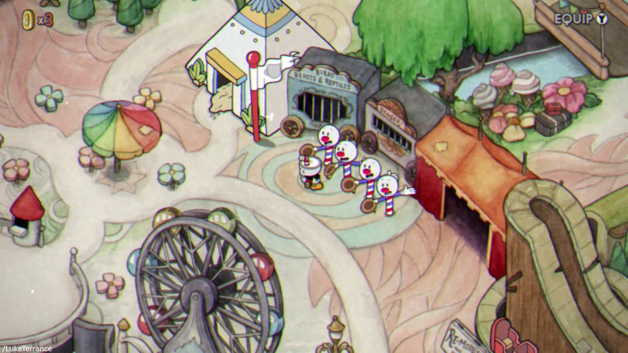 Cuphead Barbershop Trio/Quartet Side Quest Plus Song - YouTube