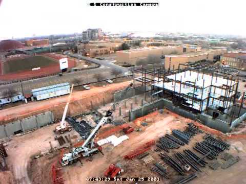 Texas Tech University Experimental Science building time lapse ...