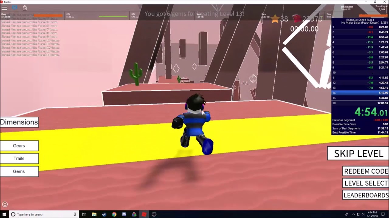 Speed Run 4 No Major Skips in 11:45.92 - YouTube
