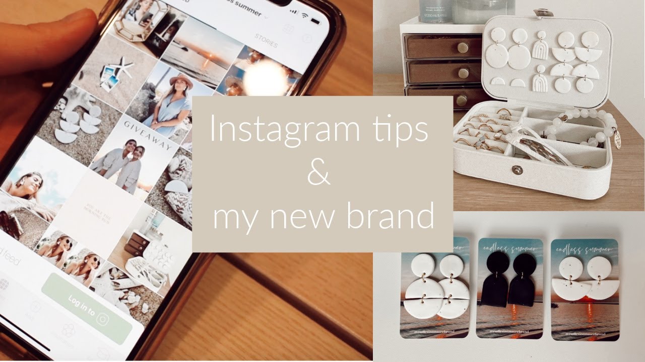 DAY IN THE LIFE || Instagram tips & my new brand - YouTube