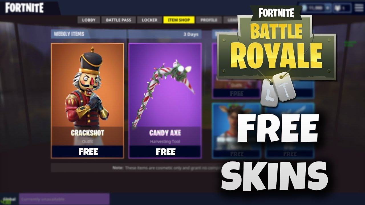 How to get FREE Fortnite skins ! - YouTube