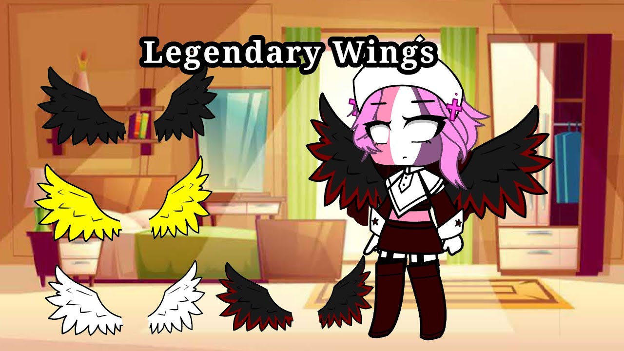 |💛Legendary Wings🕊️|meme|FNF|Sarvent|Gacha Club - YouTube