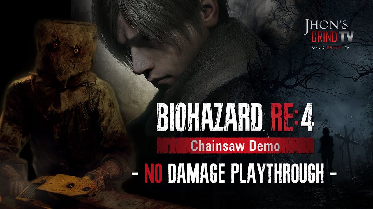BIOHAZARD RE:4 バイオハザード RE:4 • Chainsaw Demo • No Damage Playthrough ...