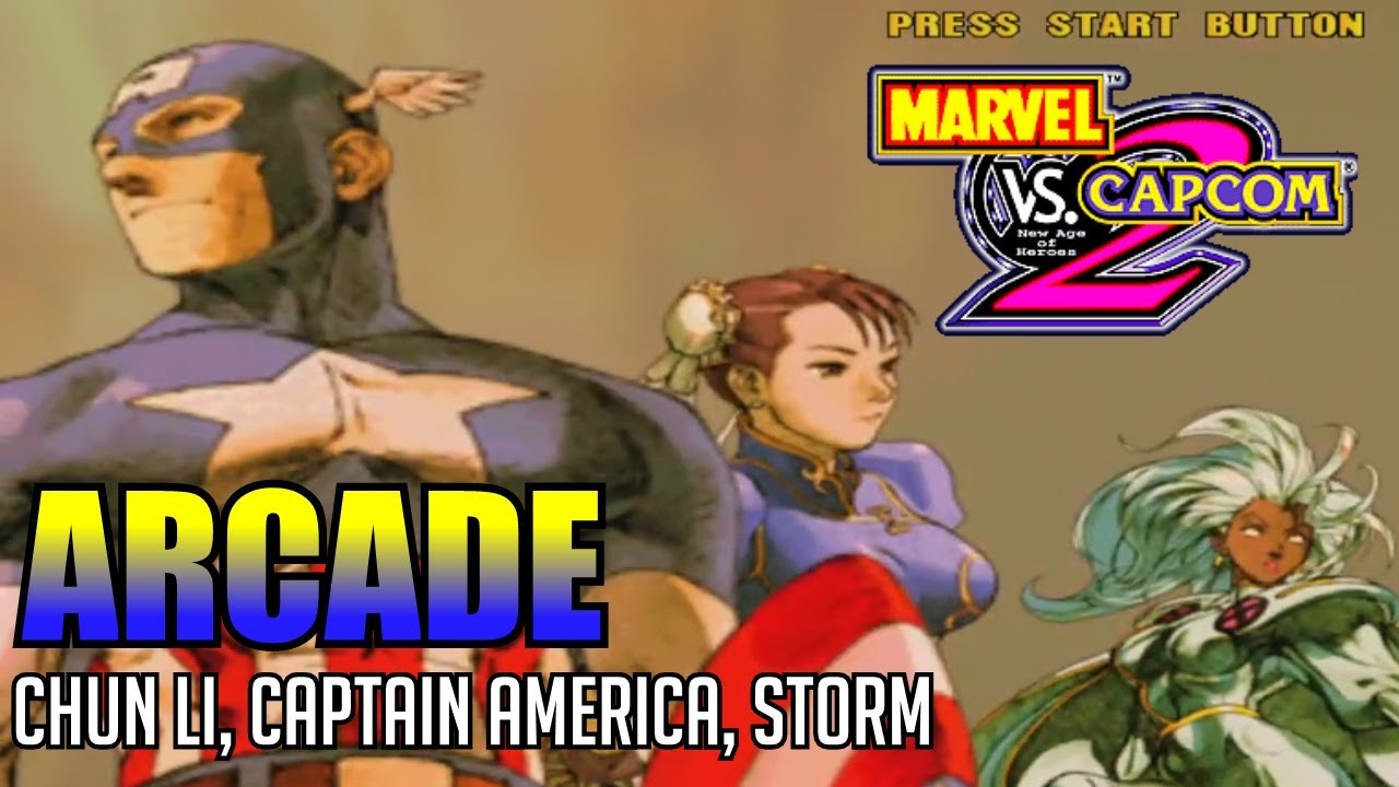 Chun Li is actually cool in this game? - MvC 2 Arcade: Chun Li, Captain ...