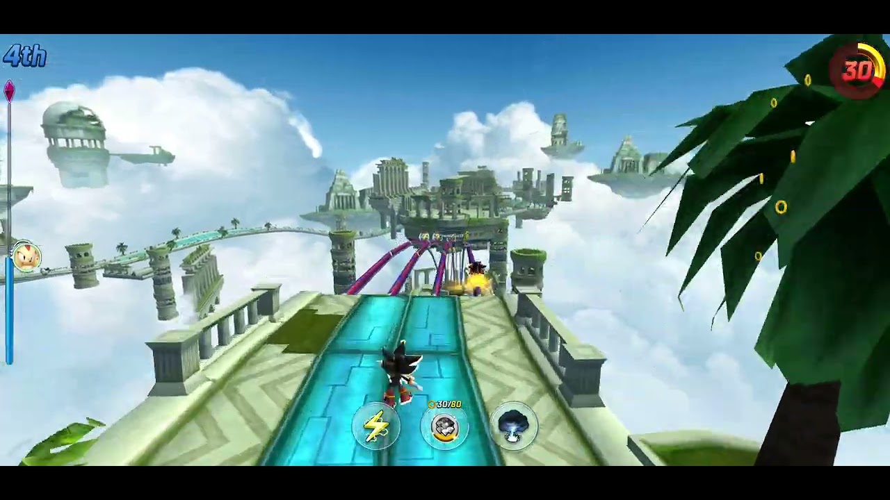 super shadow in sonic forces speed battle - YouTube