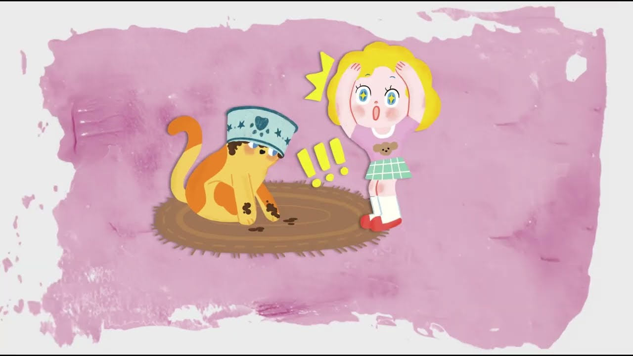 My pets | Long, Short, Clean, Dirty | Story reading | English for kids ...