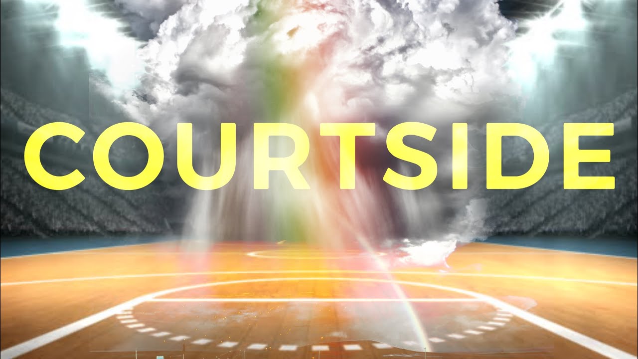 You’re sitting COURTSIDE 🏀 🌪️ - YouTube