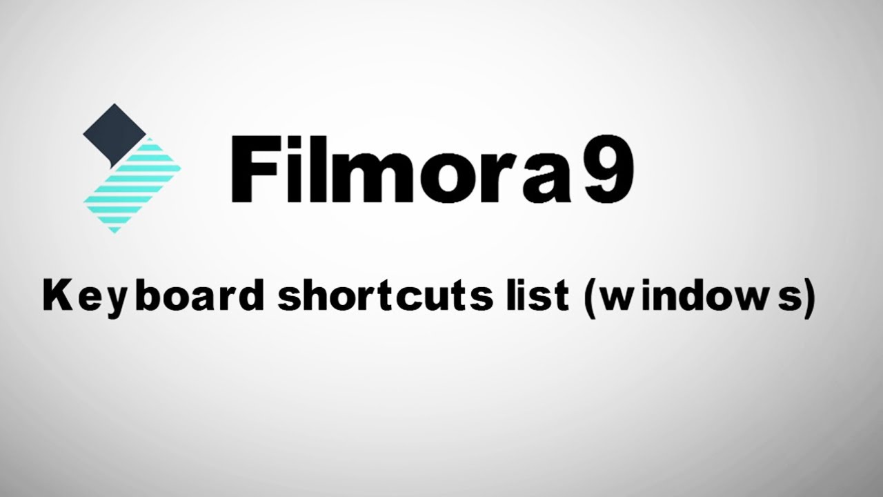 Filmora9 | All Shortcuts Keys | | do you know them all | Technical Adan ...