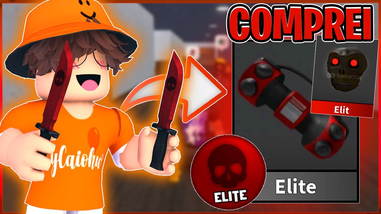 COMPREI O ELITE NO MM2, E ME SURPREENDI ( Murder Mystery 2 ) - YouTube