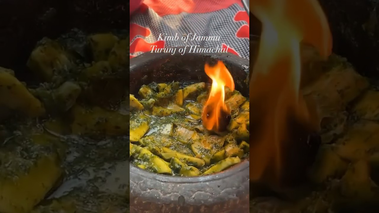 Humne ghar par banaya Kimb || Turunj of Himachal || Kimb of Jammu ...