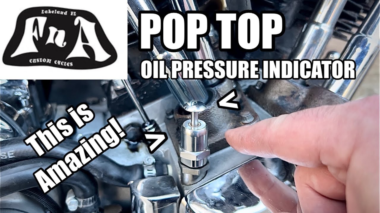 POP TOP OIL PRESSURE INDICATOR by FNA Custom Cycles - Shovelhead ...