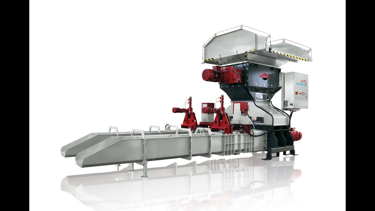 Heger Tiger 2 x 400 B 1400 NL EPS Foam Compacting System - YouTube