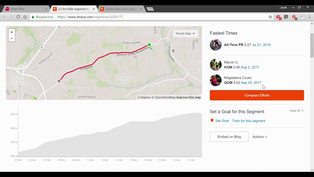 Konfiguracja Segmentów Strava - Polar FLOW - YouTube