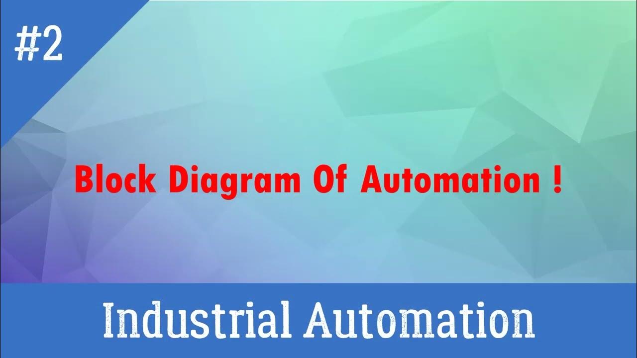 #Part-02, Industrial Automation (Block Diagram Of Automation) - YouTube