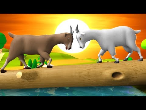 The Two Wise Goats 3D Animated Hindi Moral Stories for Kids