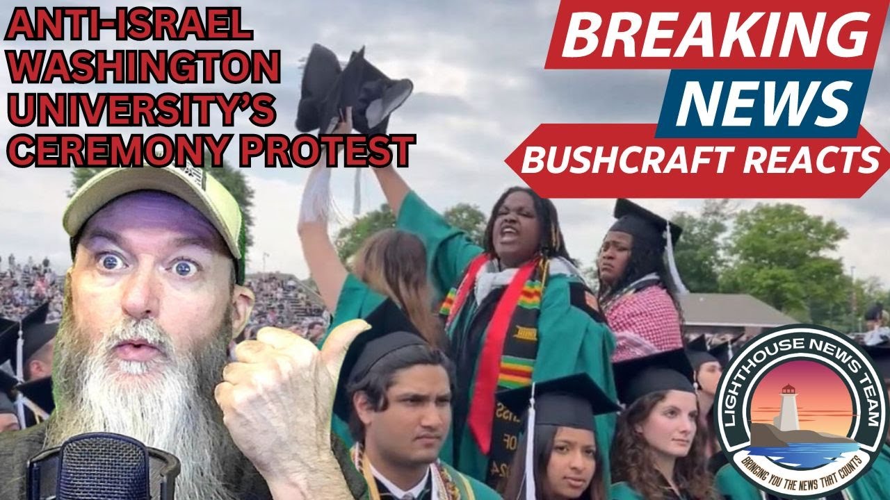 Reaction Video - Anti-Israel Washington University’s Ceremony Protest ...
