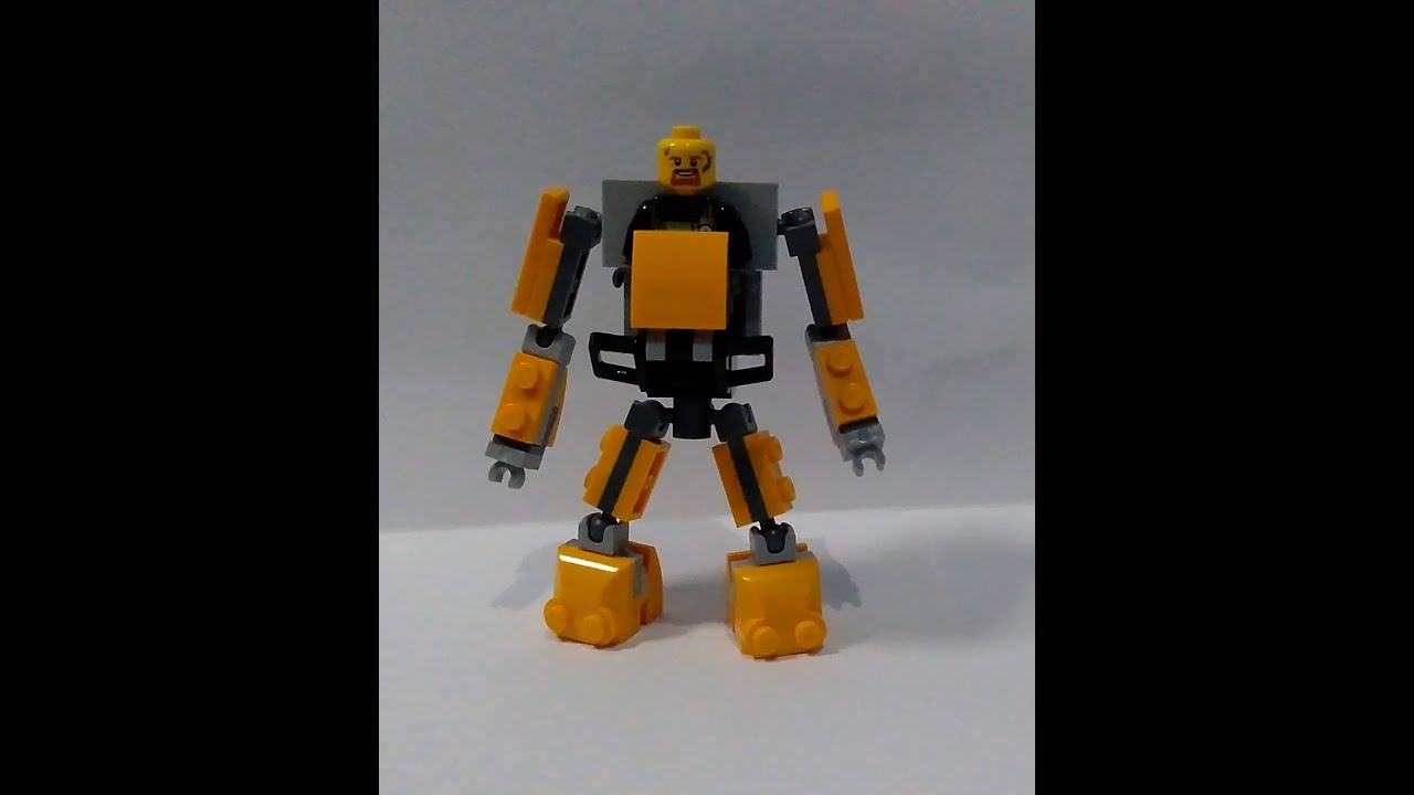 How to Build a Lego mech suit - YouTube