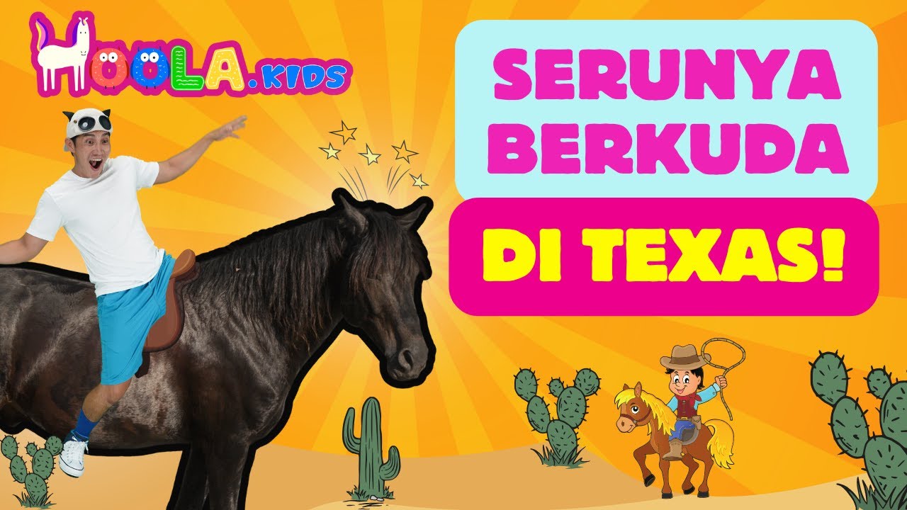 NAIK KUDA 🐴🐴 HOW TO RIDE A HORSE 🐴 KUDA DI TEXAS! - YouTube