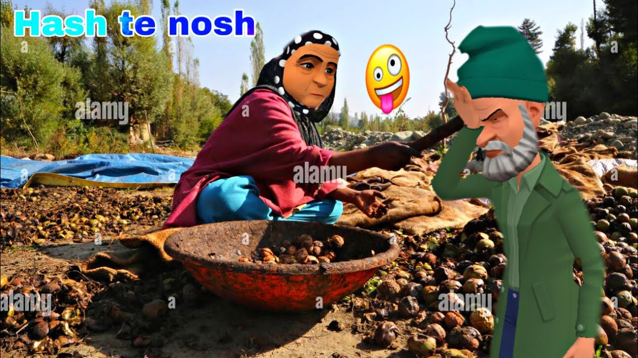 Hash te nosh kashmiri cartoon drama - YouTube