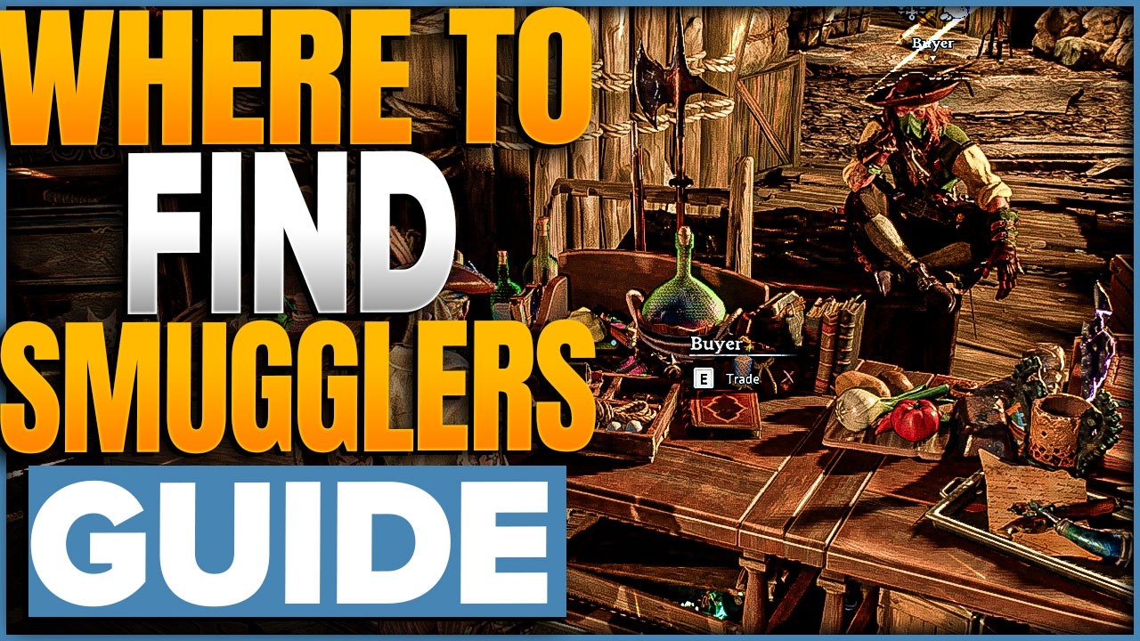 Where To Find Smugglers To Sell Items In Windrose - YouTube