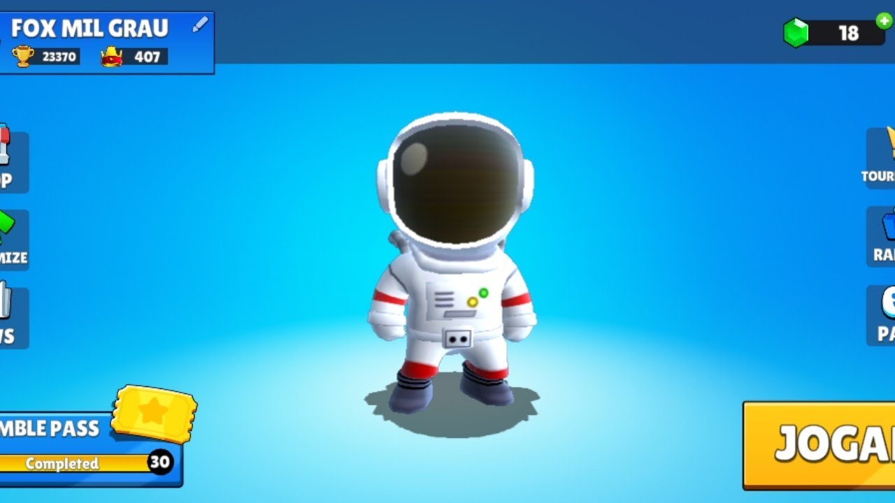 JOGANDO COM O ASTRONAUTA - STUMBLE GUYS - YouTube