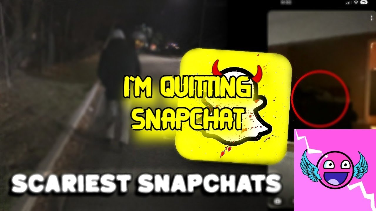 I MIGHT QUIT SNAPCHAT NOW || Scariest Snapchats People Have Received ...