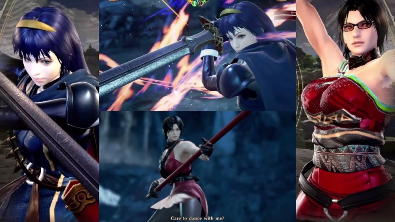 Soulcalibur VI Lucina (Fire Emblem) Vs Ada Wong (RE4 Mercenaries ...