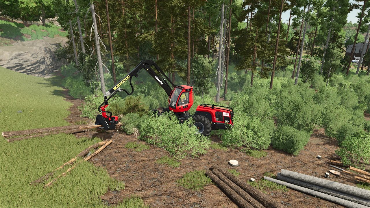 This is what real forestry looks like | EP. 1 | Fs25 Timelapse ...