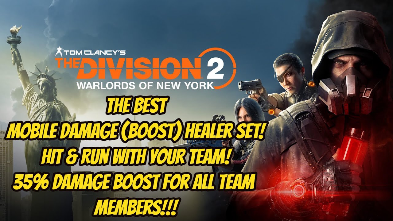 The Division 2 I Mobiler Damage (Boost) Healer Set I 35% DMG Boost for ...